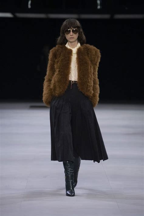 Pfw Celine By Hedi Slimane For Fall Winter