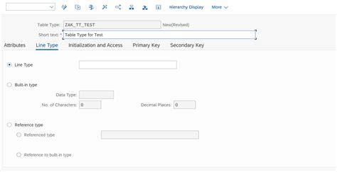 Getting Started With Abap How To Create Table Typ Sap Community