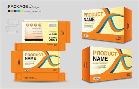 화장품 상자 디자인 의료 패키지 디자인 서식 파일 보충제 상자 포장 디자인 라벨 디자인 의료 라벨 포장 창의적인 아이디어 벡터 상자 개요 3d 상자 현실적인 모형 벡터 3