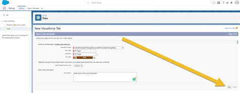 Create Visualforce Tab Tutorial