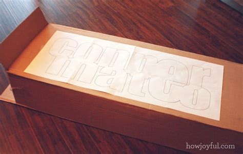 DIY Name Sign Typographic Baby Name Wall Art For Nursery