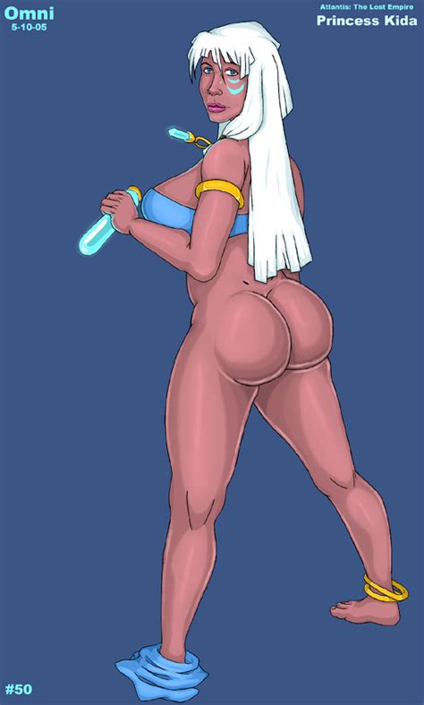 Rule 34 2005 Ass Atlantis The Lost Empire Blue Hair Bottomless Dark