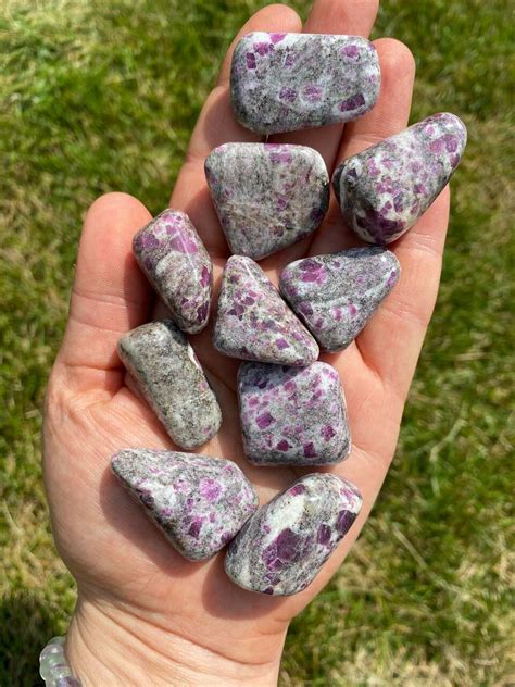 Tumbled Ruby Feldspar Ruby Feldspar Tumbled Stone New Moon Beginnings