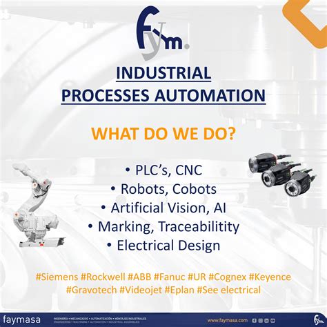 Industrial Processes Automation Transforming Efficiency Through Avanced Technologies Faymasa