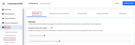 Configure Bitlocker On Windows 10 And Above Devices With Windows Csp