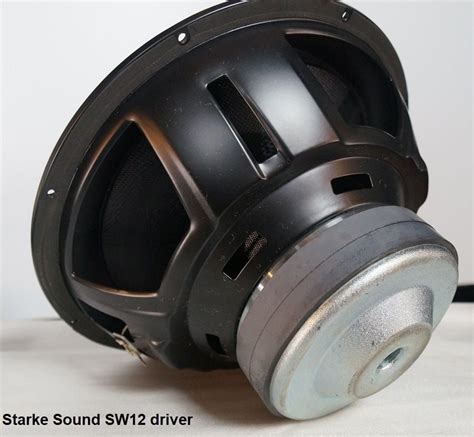 Starke Sound Sw15 And Sw12 Sealed Subwoofers Review Audioholics
