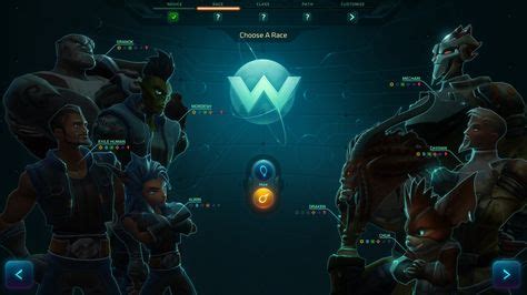 Game UI Character Creation Customization