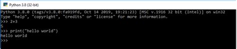 Fundamentals Of Python Python Code Execution