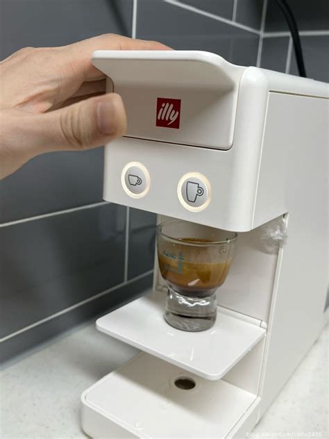 일리 커피머신 세척 및 추출시간 설정 후기 웰컴캡슐 정품등록 네이버 블로그