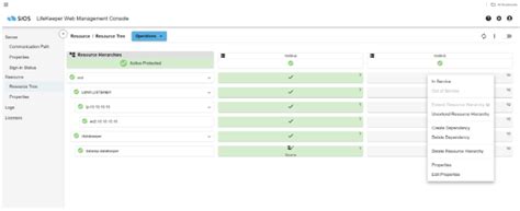 Test Switchover Of The Oracle Resource Lifekeeper For Linux Live 991