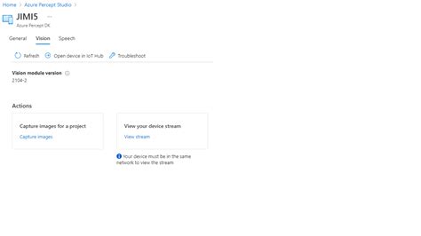 Azure Percept Eye Module Problem Microsoft Qanda