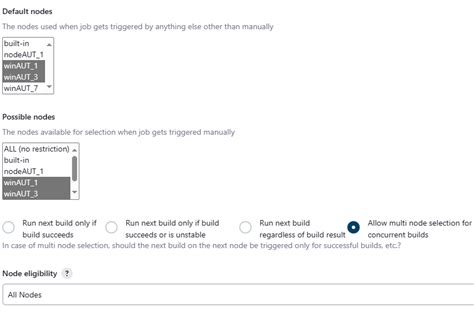 Multinode Selection In Buildwithparamater Call Ask A Question Jenkins