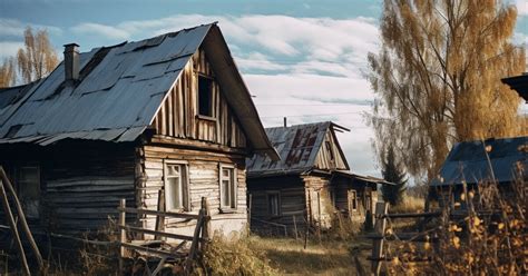 Заброшенная деревня | Пикабу