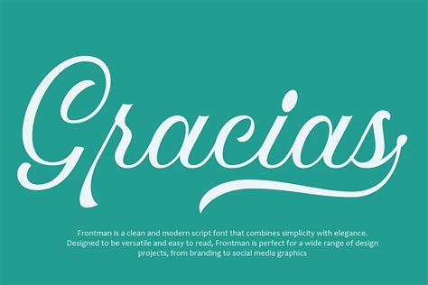 Frontman Script Font Free Download And Preview Deefont