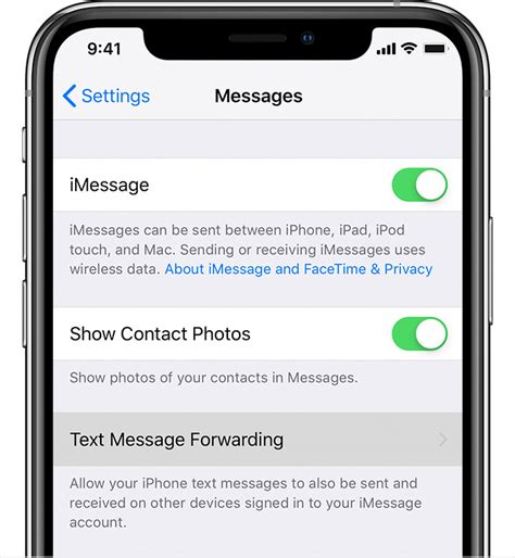 How To Forward Text Messages On Your Iphone Apple Support