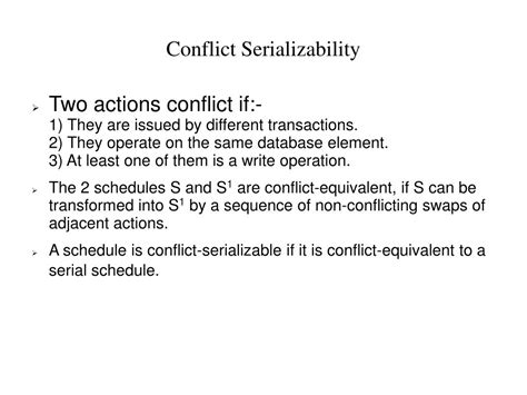Ppt Conflict Serializability Powerpoint Presentation Free Download Id 5314320