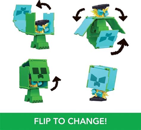 Mattel Minecraft Flippin Figs Transformační Figurka Creeper Htl46 Legenio Specialista Na
