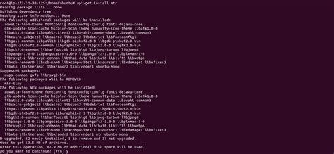 Steps To Setup Mtr Network Diagnostic Tool On Ubuntu
