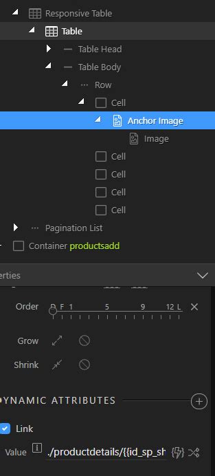 Show Image In Table Created By Bootstrap 4 Table Generator Wappler
