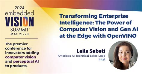 Transforming Enterprise Intelligence The Power Of Computer Vision And Gen Ai At The Edge With