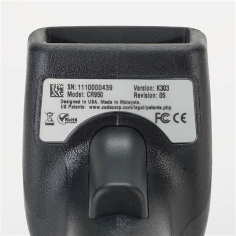 Code Barcode Scanner 1280 X 960 Optical Resolution Imager PN CR950 K302 C298 AutomationDirect