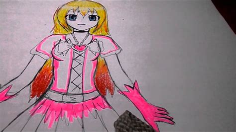 Как нарисовать аниме девочку №2 Youtube