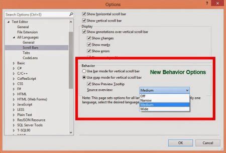 How To Use Map Mode For Vertical Scroll Mode In Visual Studio ErcanOPAK Com
