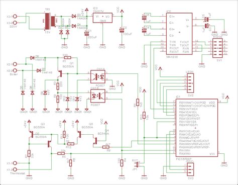 Opentherm Bus Circuit Schematic Diagram Board
