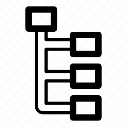 Chart File Tree Organize Structure Tree View Icon