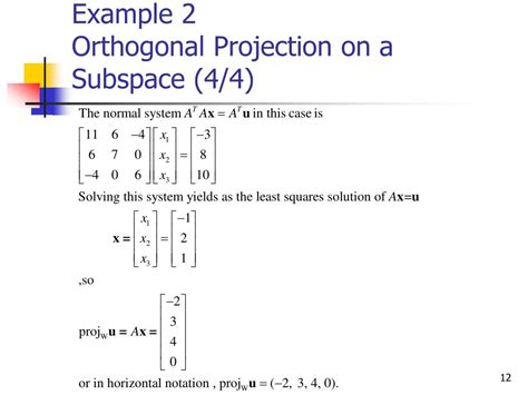 Ppt 6 4 Best Approximation Least Squares Powerpoint Presentation Free Download Id 5355944