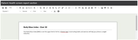 How To Create A Structured Text Template Meddbase Help Center