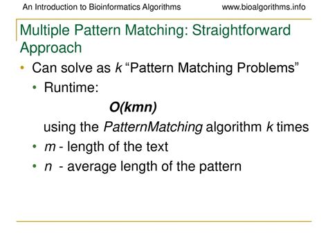 Combinatorial Pattern Matching Ppt Download