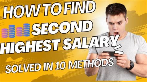 Muthu Vrn On Linkedin How To Find Second Highest Employee Salary