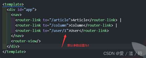 vue入门【九】 动态路由和嵌套路由 vue router可以动态路由选择吗 csdn博客