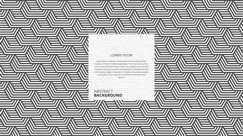 Premium Vector Abstract Geometric Diagonal Hexagon Lines Pattern
