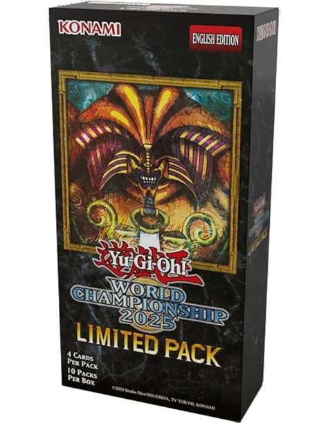 Yu Gi Oh Tcg World Championship 2025 Limited Pack Booster Box