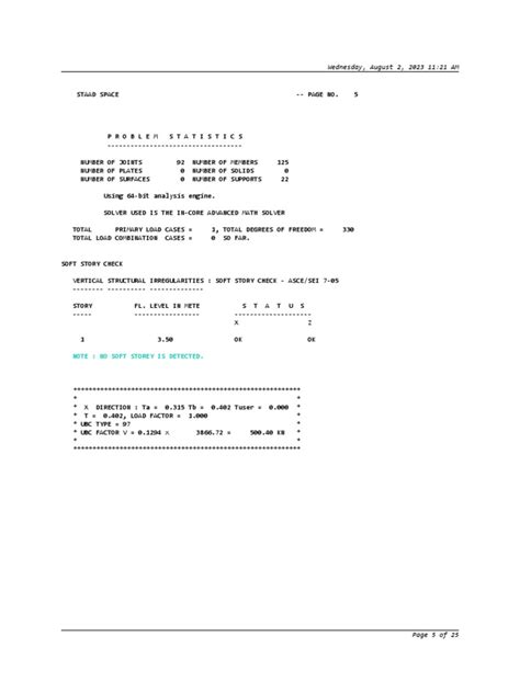 Analysis Output 1 Pdf