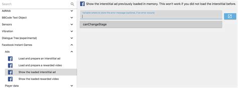 fb ad placement id error messages can only be stored in a scene variable 🇯🇵 gdevelop日本語