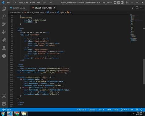 Altohid Sheikh On Linkedin Bharatintern Internship