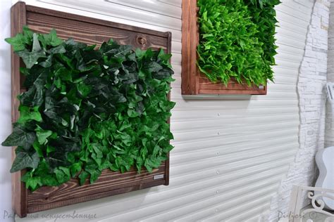 Фитокартина Плющ — панель из искусственных растений Di Fiori ™ Москва — купить в розницу и оптом