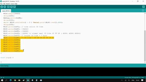Read M16c With Arduino Youtube
