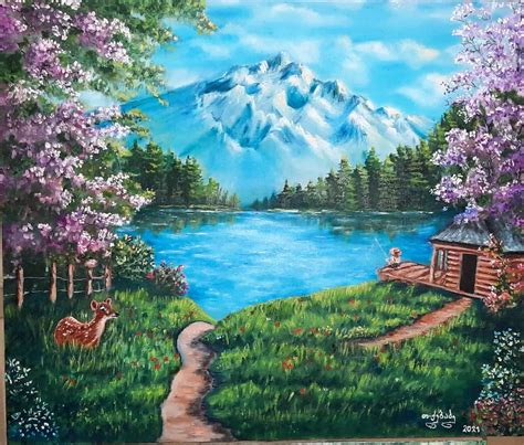 „როგორც კი ფუნჯს მოვიმარჯვებ ისევ იმ იასამნის საოცარი სურნელით