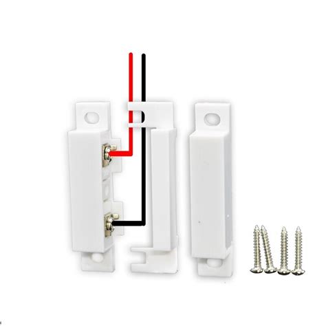 Sensor Porta Janela Interruptor Reed Switch Na Com Borne Shopee