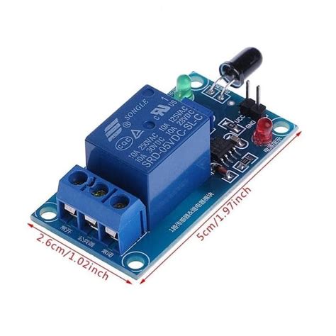 Jual Sensor Pendeteksi Kebakaran Module Relay Flame Sensor Api Relay