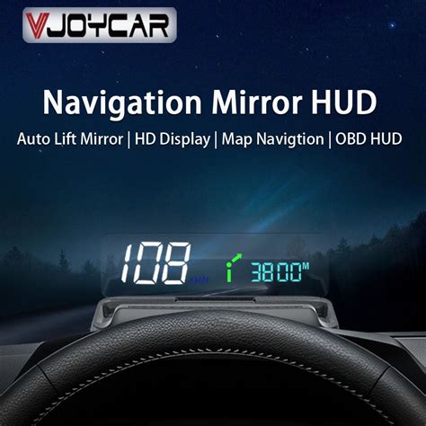 Jual Preorder Vjoycar 2021 New Navigation Hud Auto Lift Mirror Display