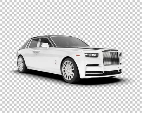 투명 배경 3d 렌더링 그림에 럭셔리 자동차 프리미엄 Psd 파일