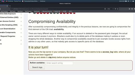 Sql Injection Intro Compromising Availability Youtube
