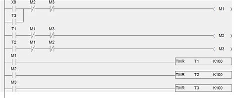 Plc置位复位梯形图 千图网