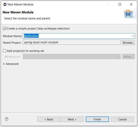 Ddd And Spring Boot Multi Module Maven Project