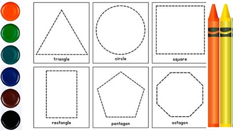 pentagon and hexagon worksheet